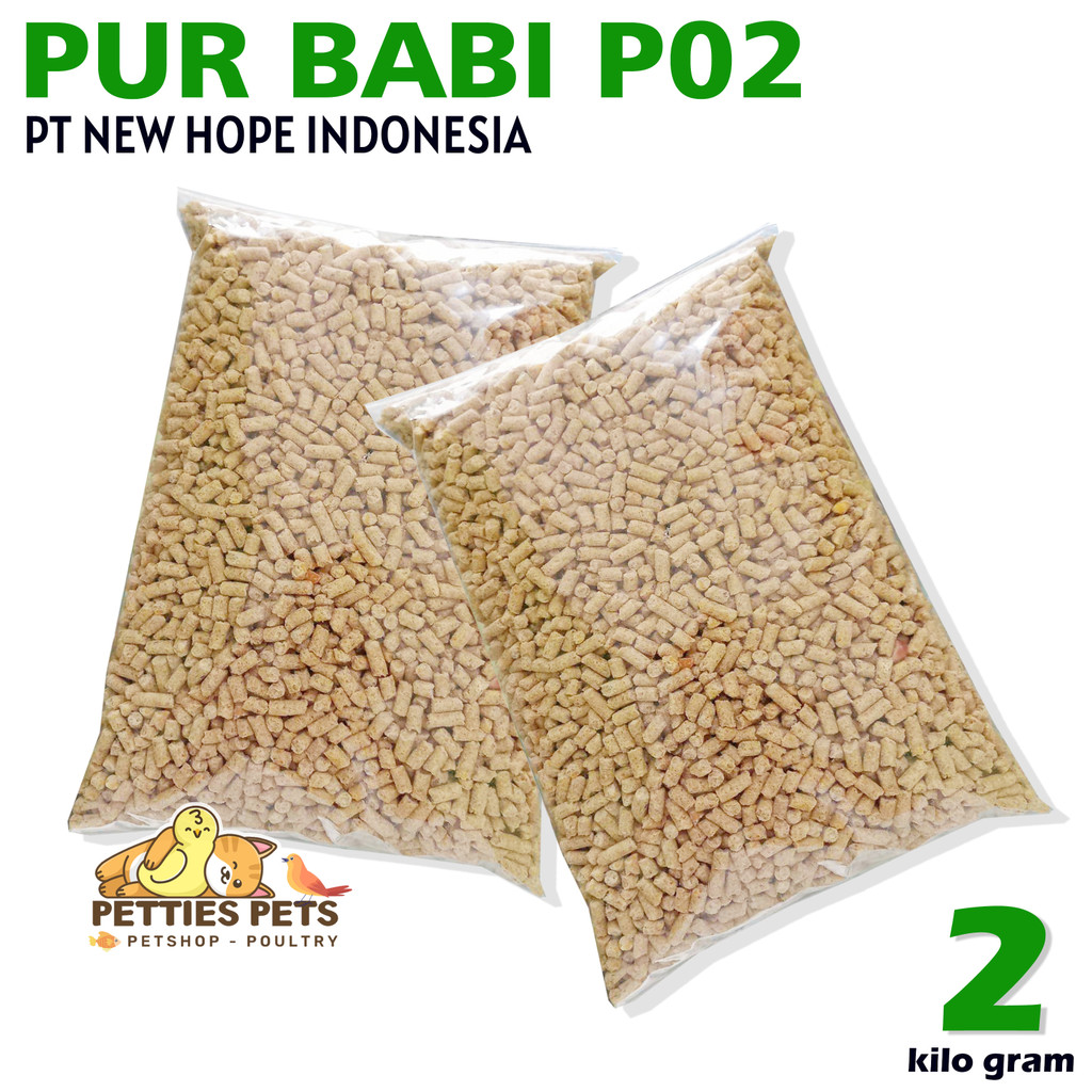 Jual PTS Pur Ayam New Hope Pur Babi P02 Penggemuk Ayam Repack 2 kg ...