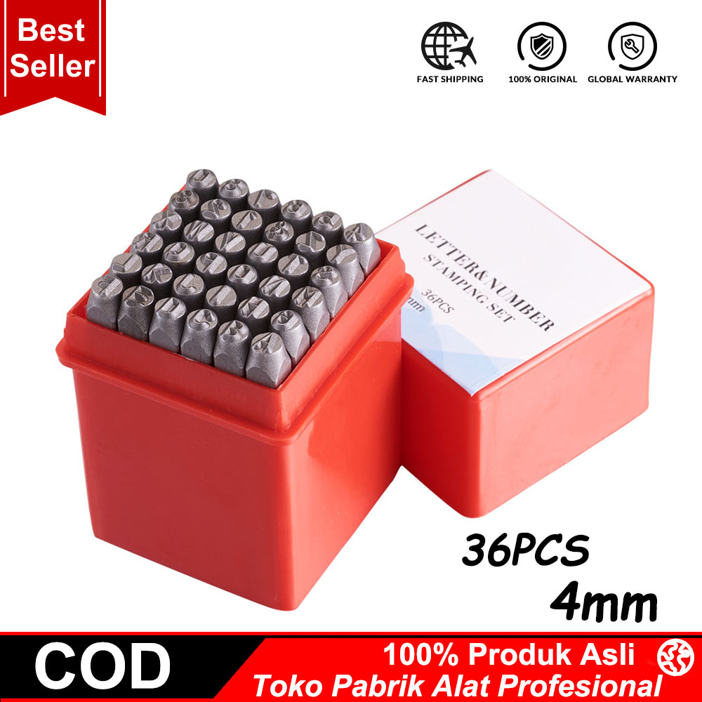Jual Nomor 0-9 Letter A-Z Paket Set Lengkap Alat Ketok Angka dan Ketok ...