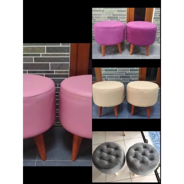 Jual KLIMAUSHOP Sofa Stoll Minimalis Modern |Stoll Bulat & Kotak Polos ...