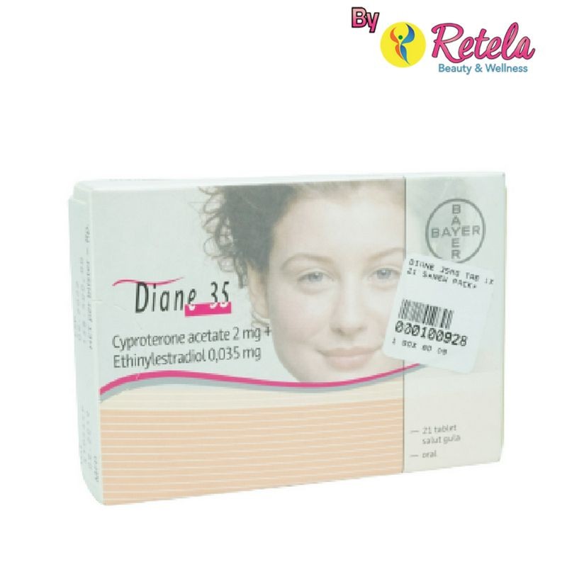 Jual DIANE 35MG 1 STRIP 21 TABLET/PIL KB | Shopee Indonesia