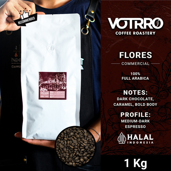 Jual Biji Kopi 100% Full Arabica FLORES BAJAWA Roasted Commercial ...