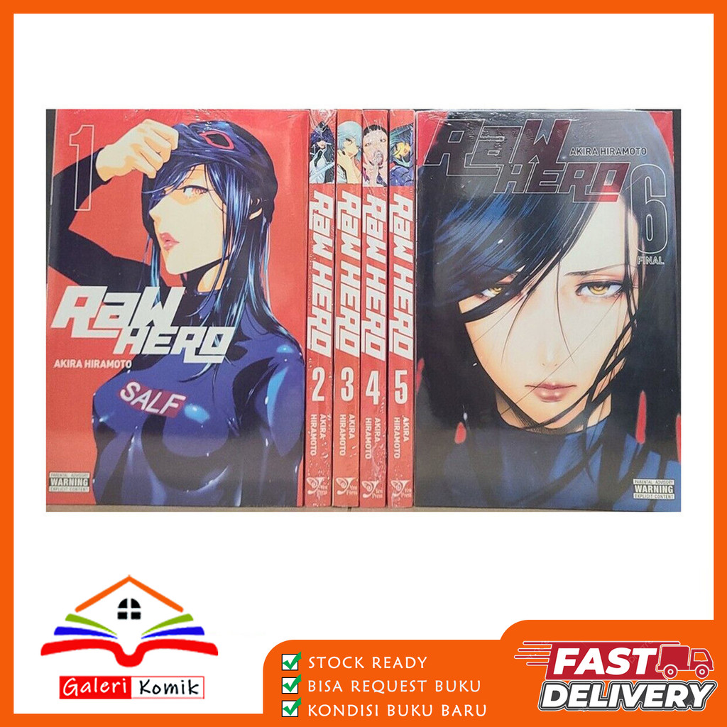 Jual RaW Hero manga, Vol. 1-6 (English) | Shopee Indonesia