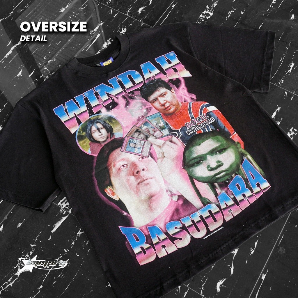 Jual 【Asli】 KAOS BAJU WINDAH BASUDARA | KAOS OVERSIZE | Tshirt Gamer ...