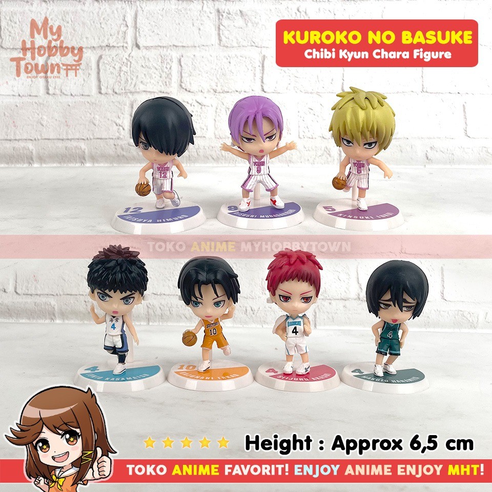 Jual Figure Anime Kuroko Basketball Chibi Kyun Chara Yosen Shutoku ...