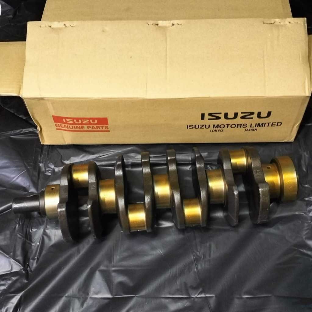Jual CRANK SHAFT KER KRUK AS GRANKSHAFT ISUZU ELF NKR NLR NHR 55 TURBO ...