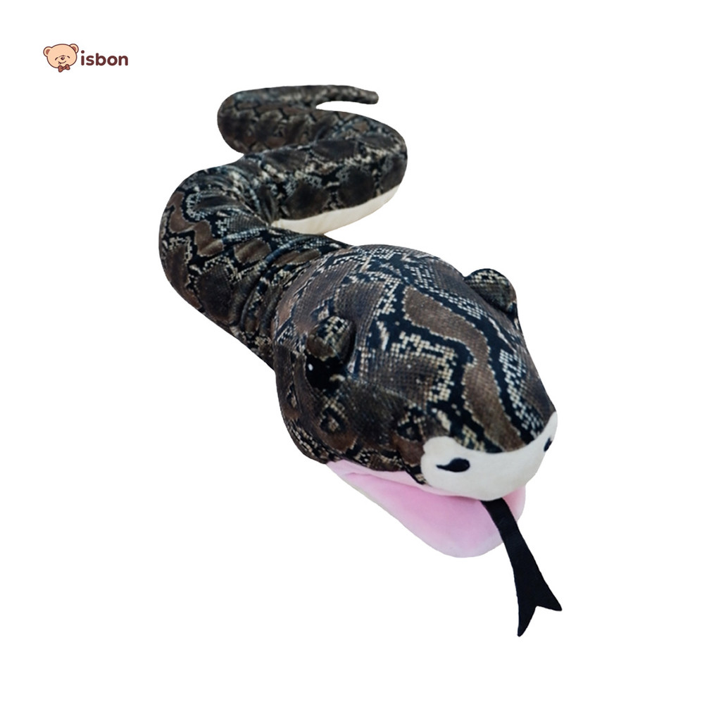 Jual Boneka Binatang Ular Karakter Python Panjang 1,7m cocok untuk kado ...