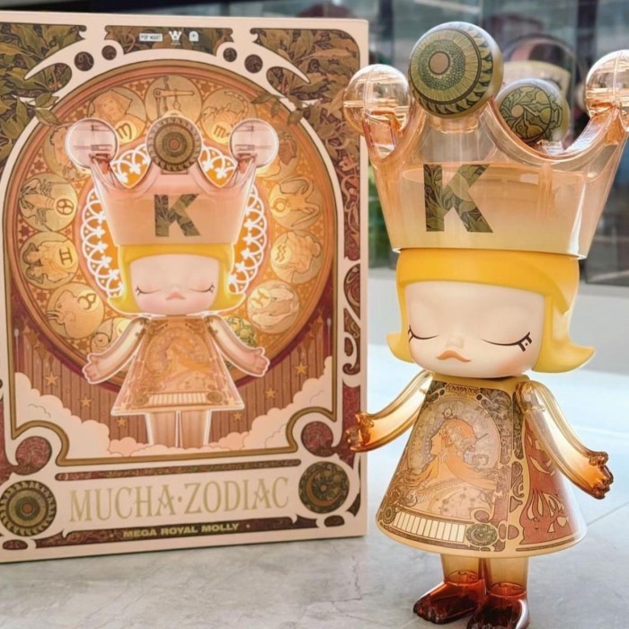 Jual Mega Royal Molly Mucha Zodiac 400% Best selling Rare Figure ...
