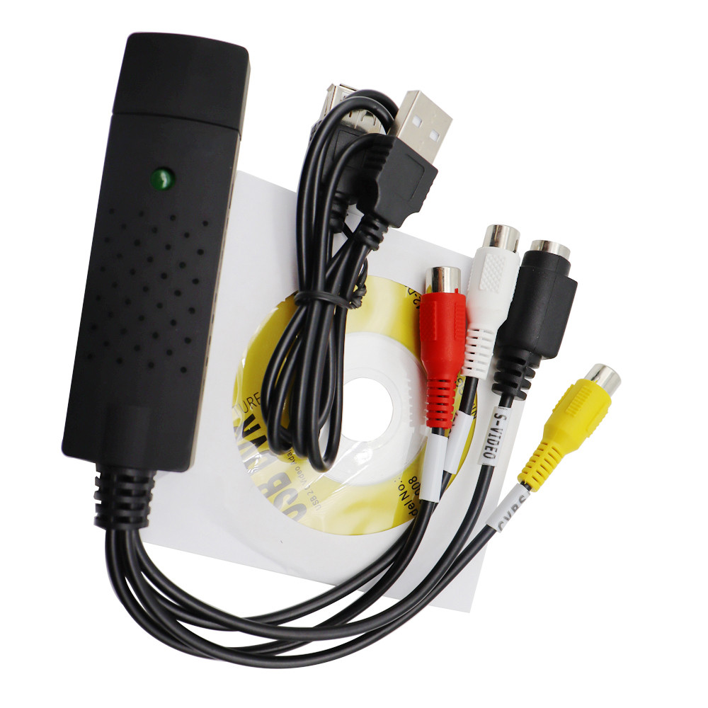 Jual USB2.0 Audio Video Capture Card TV Tuner VHS To DVD Video Capture ...