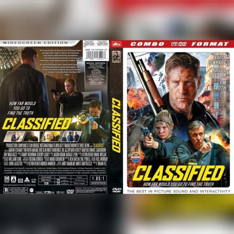 Jual Kaset Film Action CLASSIFIED - 2024 - HD | Shopee Indonesia