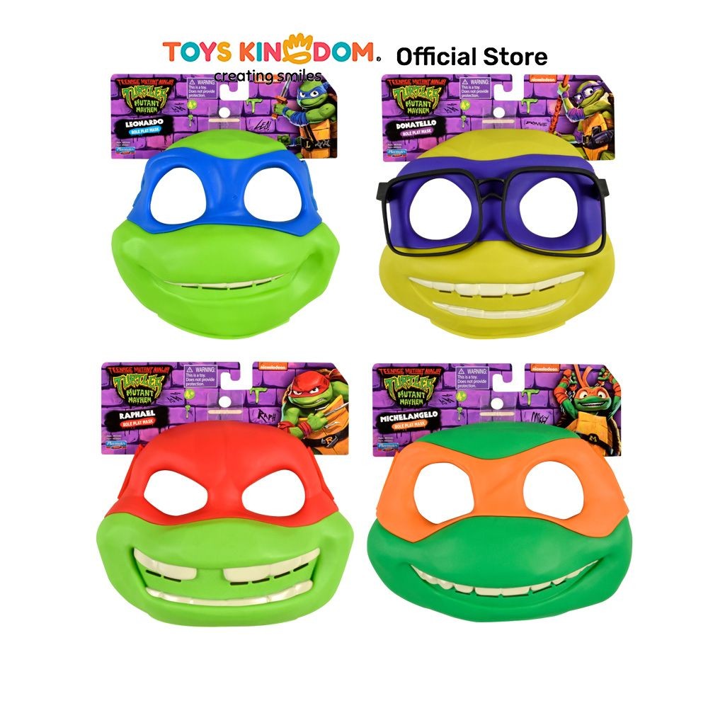 Jual Toys Kingdom Teenage Mutant Ninja Turtles Roleplay Movie Mask ...