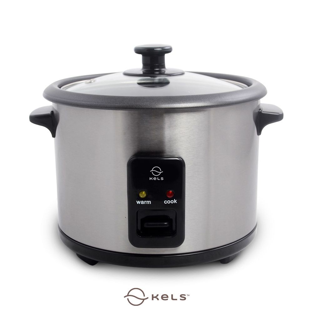 Jual Kels 1 ltr Hopper Rice Cooker - Silver Magic Jar Magic Com Penanak ...