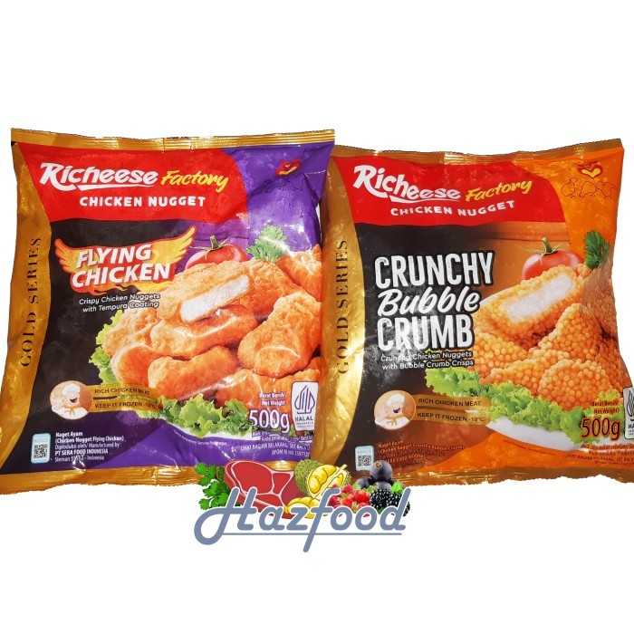 Jual Richeese Chicken Nugget Crispy 500 Gram | Shopee Indonesia