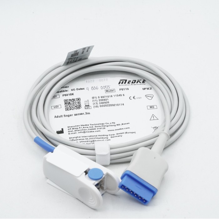 Jual Medke Kabel GE Datex Ohmeda Cable Adult Finger SPO2 Sensor 11 Pin ...