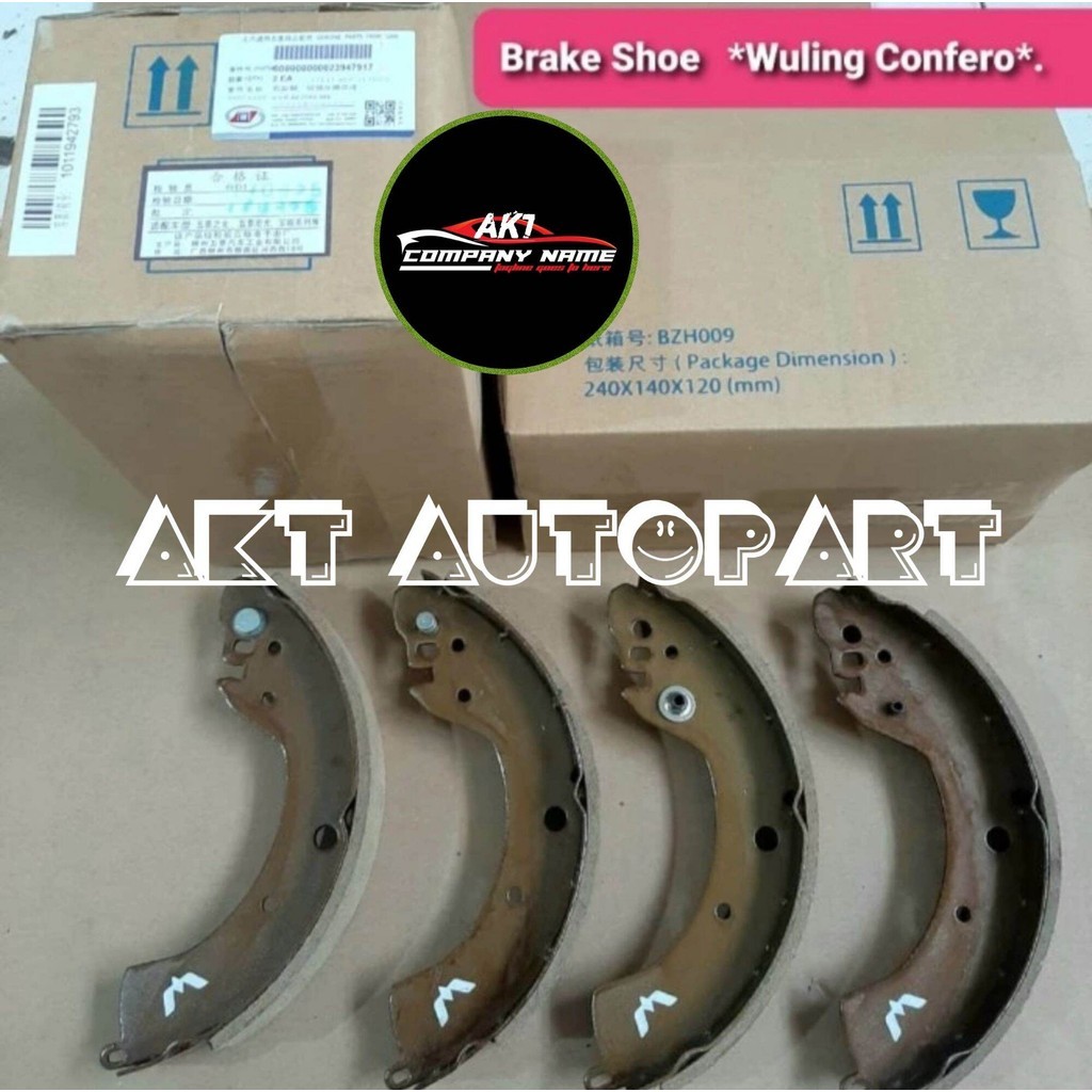 Jual Brake shoe rear kanvas kampas rem belakang Wuling Confero Formo ...