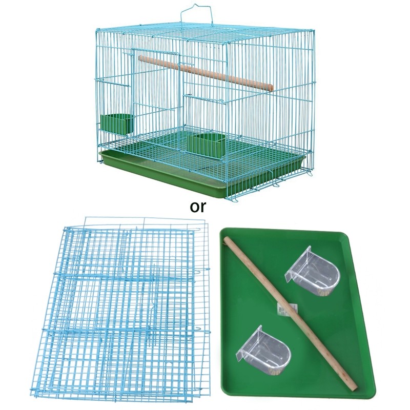 Jual Wire Rectangular Small Cage for Small Birds and Canaries Rekord ...