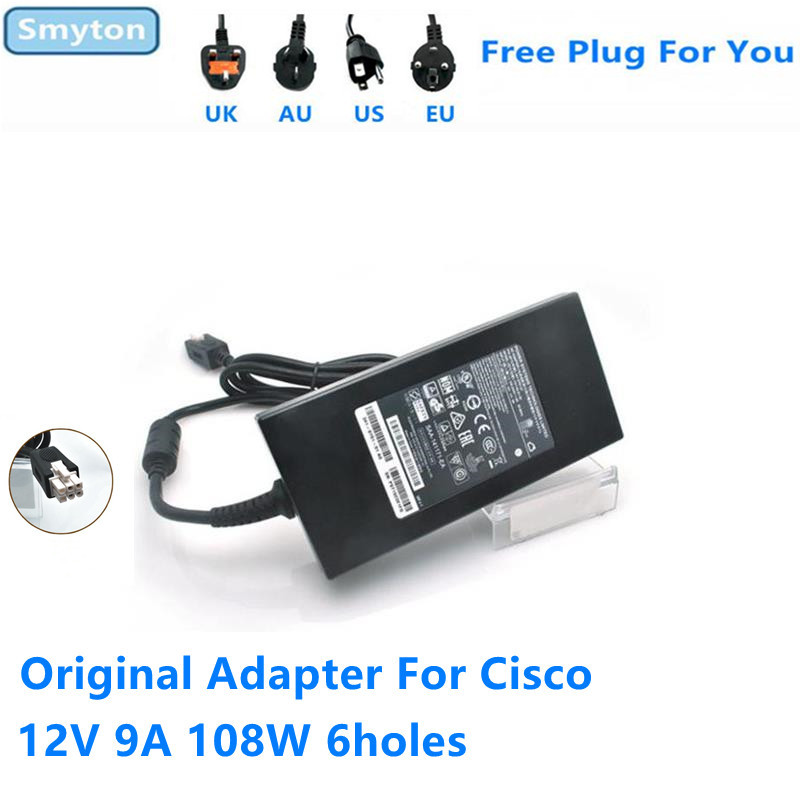 Jual Original AC Adapter Charger For Cisco 12V 9A 6holes ROUTER ISR ...