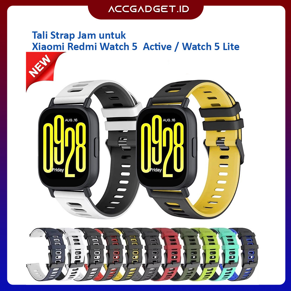 Jual Tali Strap Smartwatch Redmi Watch 5 Active / Redmi Watch 5 Lite ...