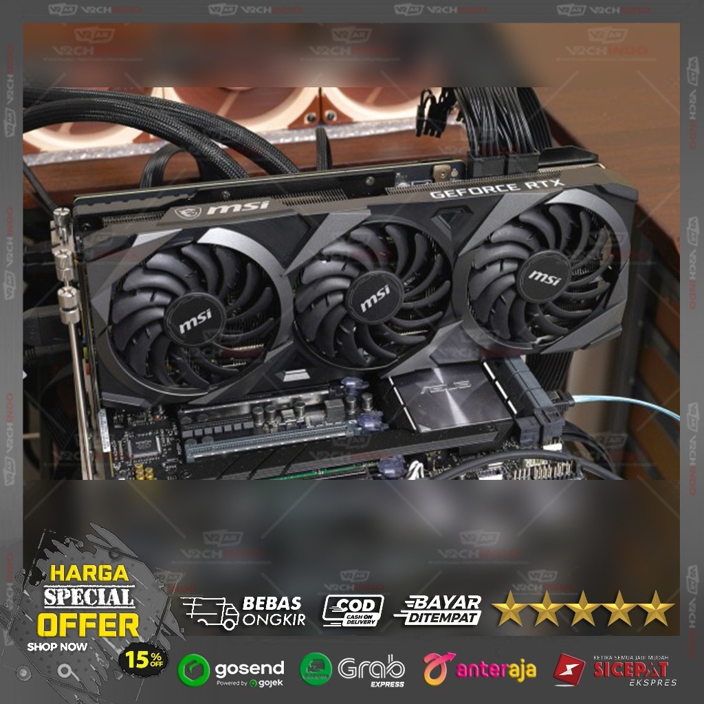 Jual VGA Card MSI Ventus OC RTX 3080Ti 12GB DDR6X - Nvidia Geforce GPU ...
