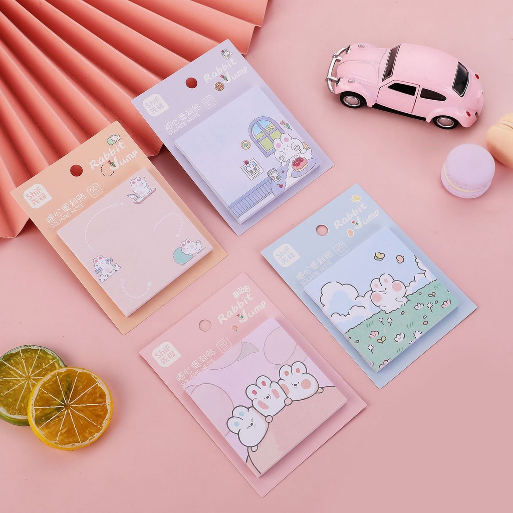 Jual BEST! STICKY NOTES MOTIF KARTUN DAN PAINTING KAWAII STUFF / MEMO ...