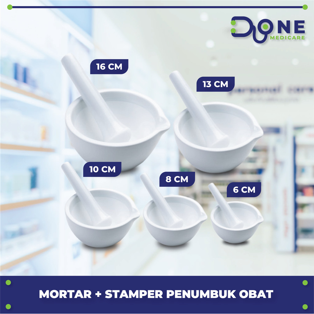 Jual Alat Penggerus Obat /Alat Penumbuk Obat/ Mortar | Shopee Indonesia