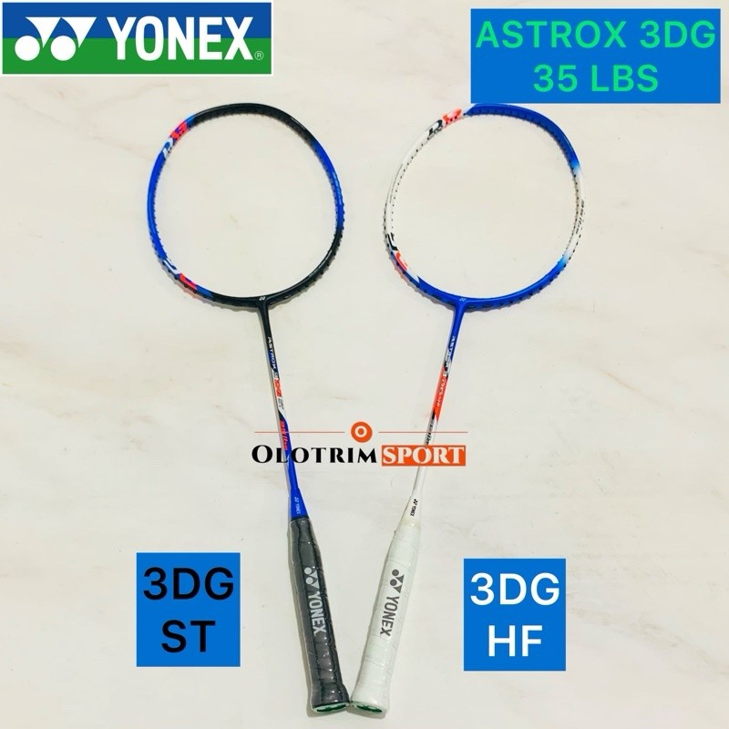 Jual Raket Badminton YONEX ASTROX 3DG HF ST 35LBS 3 DG Original | Shopee Indonesia