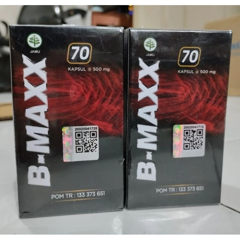 Jual B maxx original 100% bpom 1 box isi 70 kapsul | Shopee Indonesia