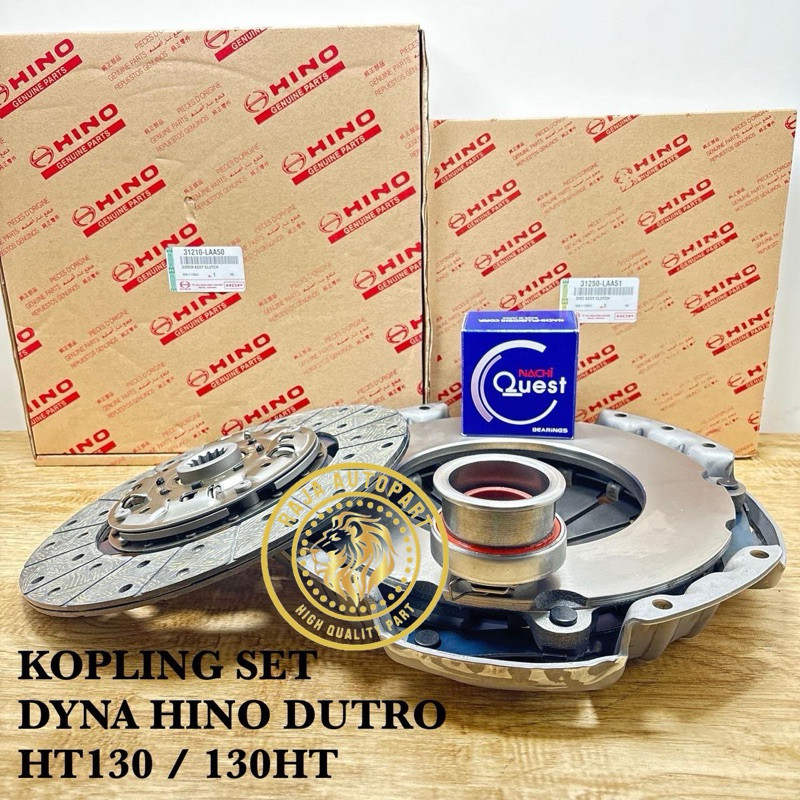 Jual KOPLING SET DYNA RYNO HINO DUTRO HT130 HT 130 HT 130HT DEKRUP MATAHARI PRODO KAMPAS KAMVAS ...