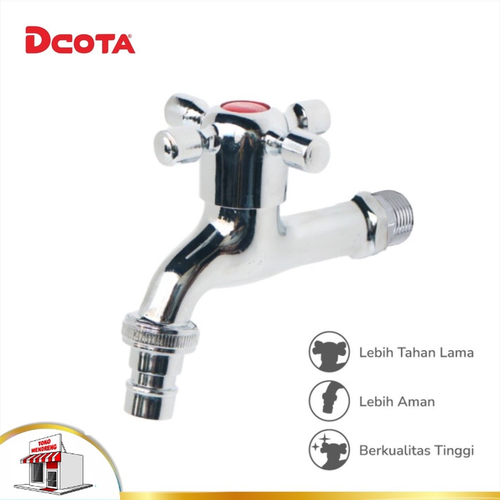 Jual DCOTA DT 01 Kran Taman Keran Tembok 1/2" Garden Tap Stainless Steel | Shopee Indonesia