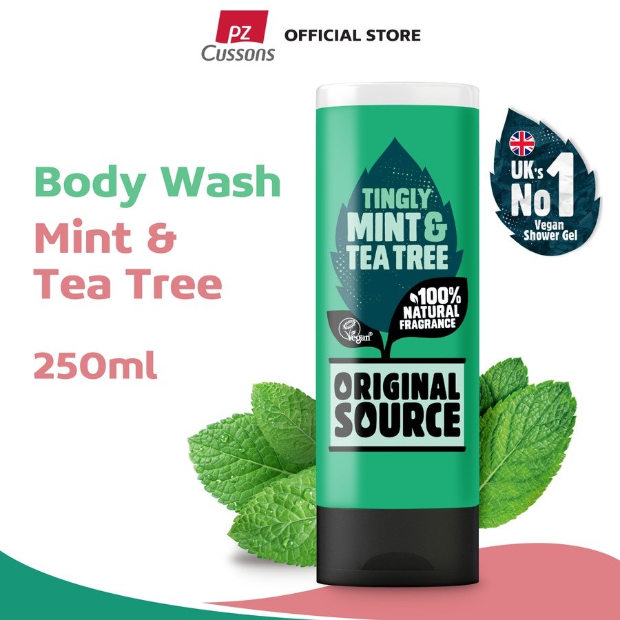 Jual Original Source Shower Mint & Tea Tree 250ml | Shopee Indonesia
