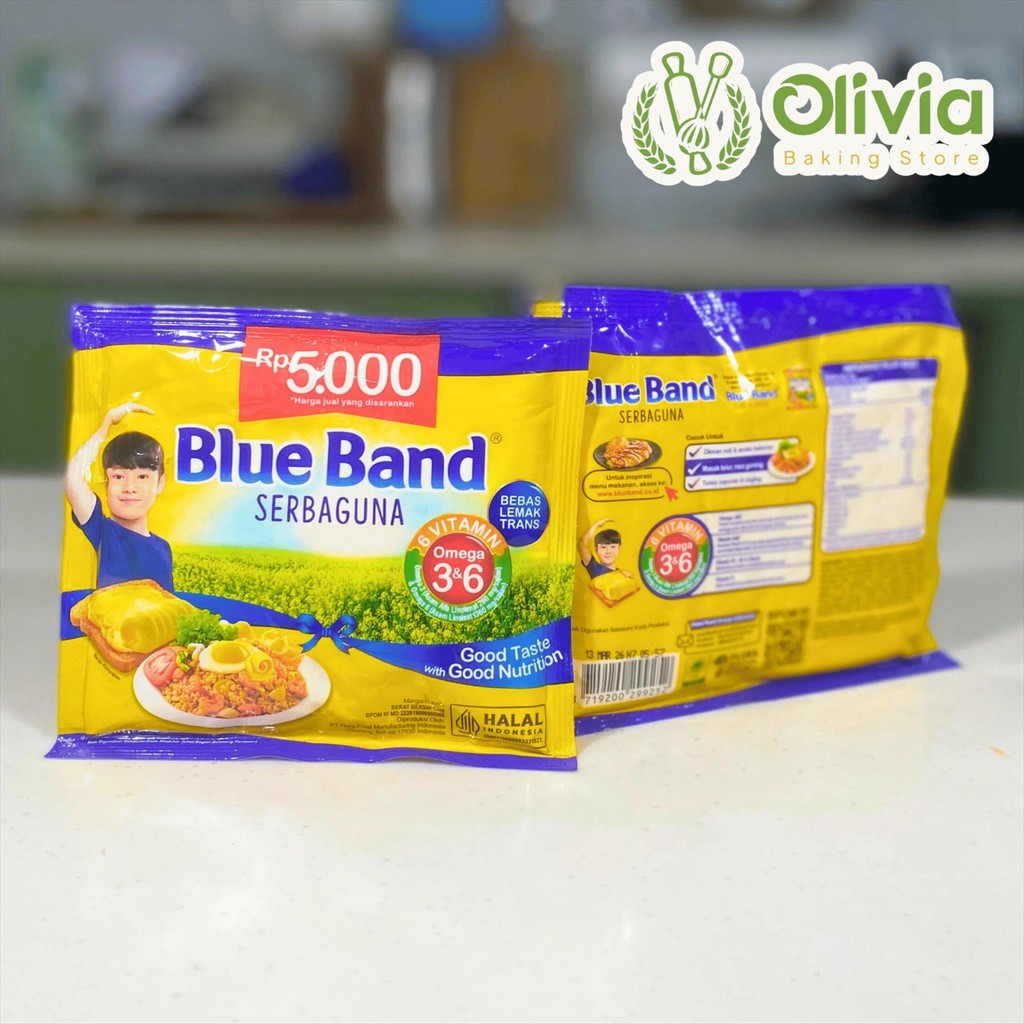 Jual Blue Band Sachet Serbaguna Mentega Margarine 100 Gr | Shopee Indonesia
