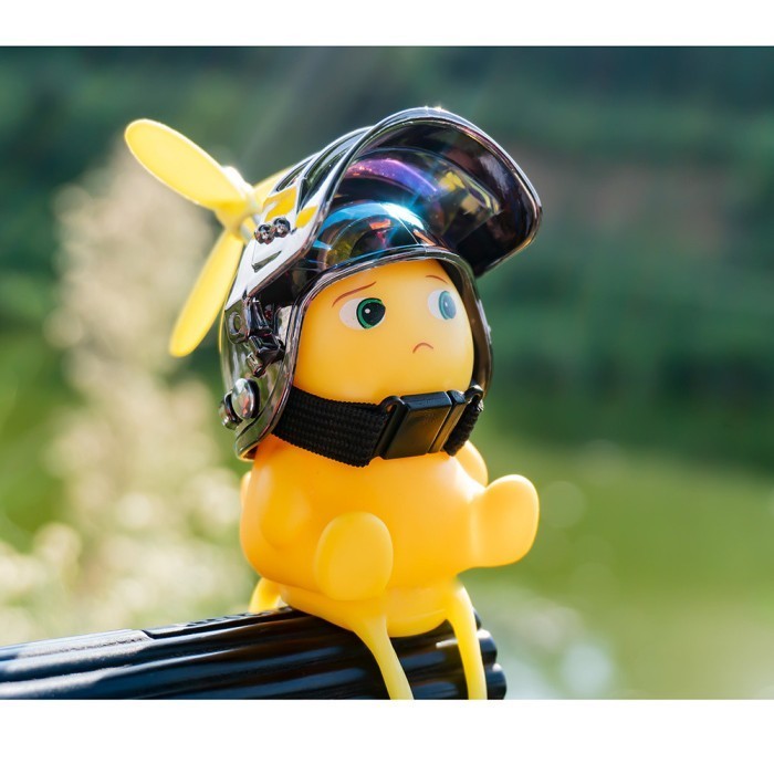 Jual Nailong Helm Pajangan Stang Motor Nailong Helm Baling Baling Gerak ...