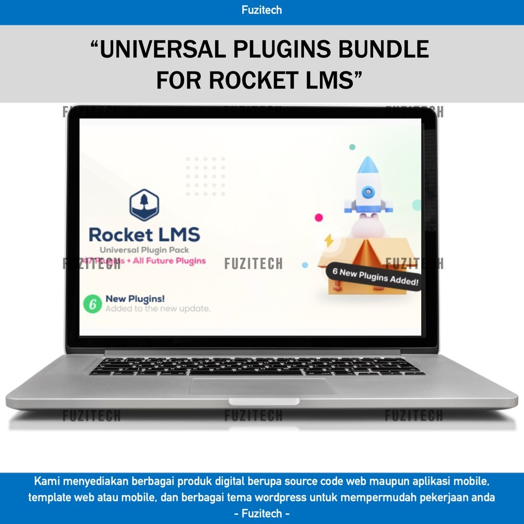 Jual SOURCE CODE APLIKASI WEB UNIVERSAL PLUGINS BUNDLE FOR ROCKET LMS D58 FUZITECH | Shopee ...