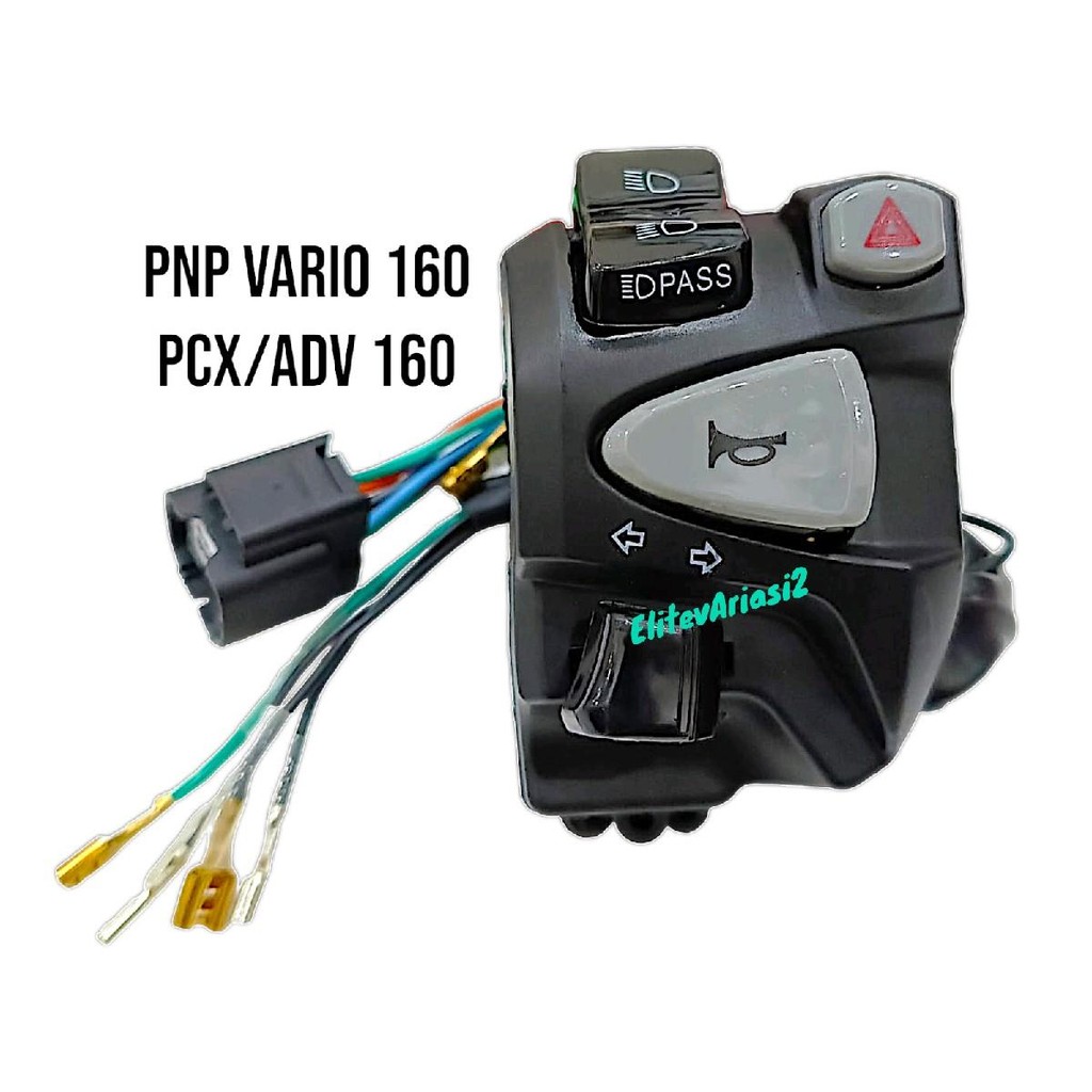 Jual saklar kiri motor vario 160 adv&pcx pnp | Shopee Indonesia