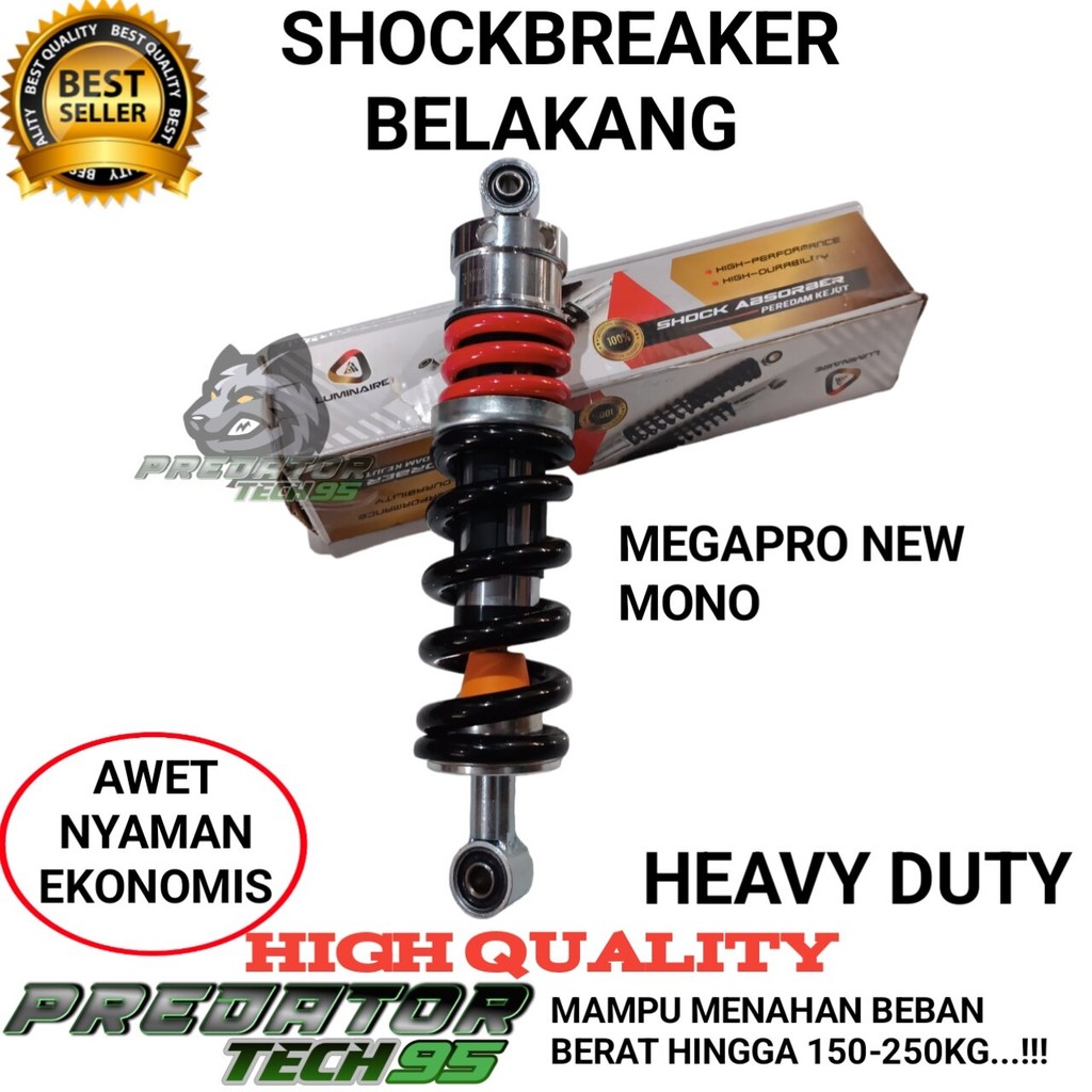 Jual SHOCK SHOK SHOCKBREAKER MONOSHOCK BELAKANG LUMINAIRE BEBAN BERAT ...
