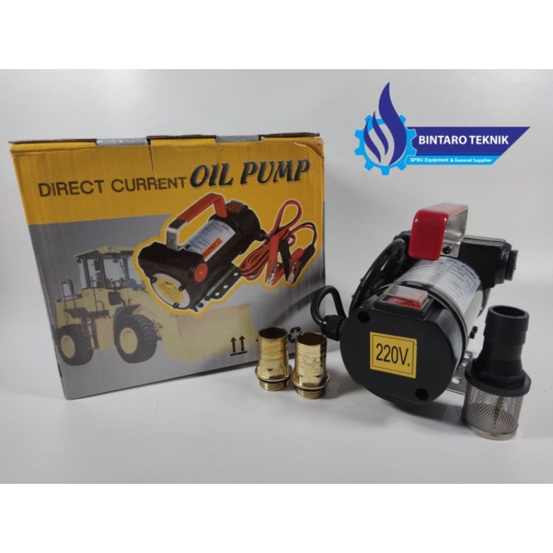 Jual Pompa Minyak AC 220V Oil Pump AC 220 Volt Pompa Transfer BBM Bensin Pertamax Pertalite ...