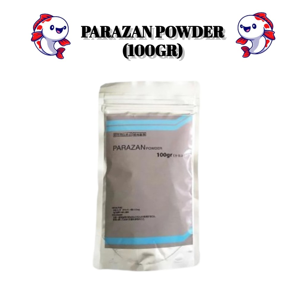 Jual Obat Ikan Koi Jamur Insang Aeromonas Parazan Powder 100 gram Ori ...