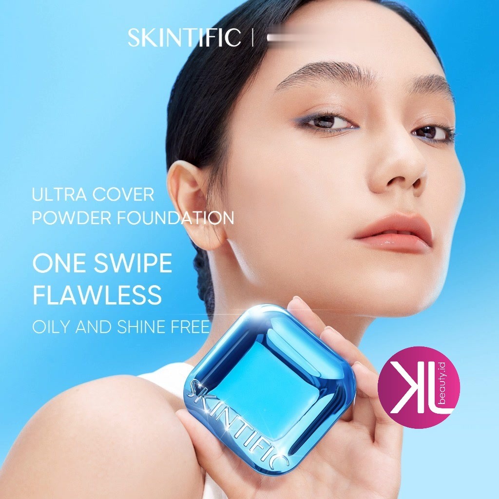 Jual SKINTIFIC Ultra Cover Powder Foundation 9g Two Way Cake Bedak ...