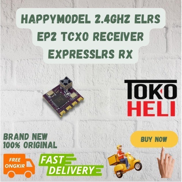 Jual Happymodel 2.4Ghz ELRS EP2 TCXO Receiver ExpressLRS RX | Shopee ...