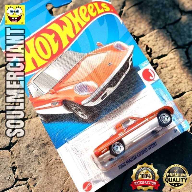 Jual Hot Wheels Super Treasure Hunt 1968 Mazda Cosmo Sport | Shopee ...