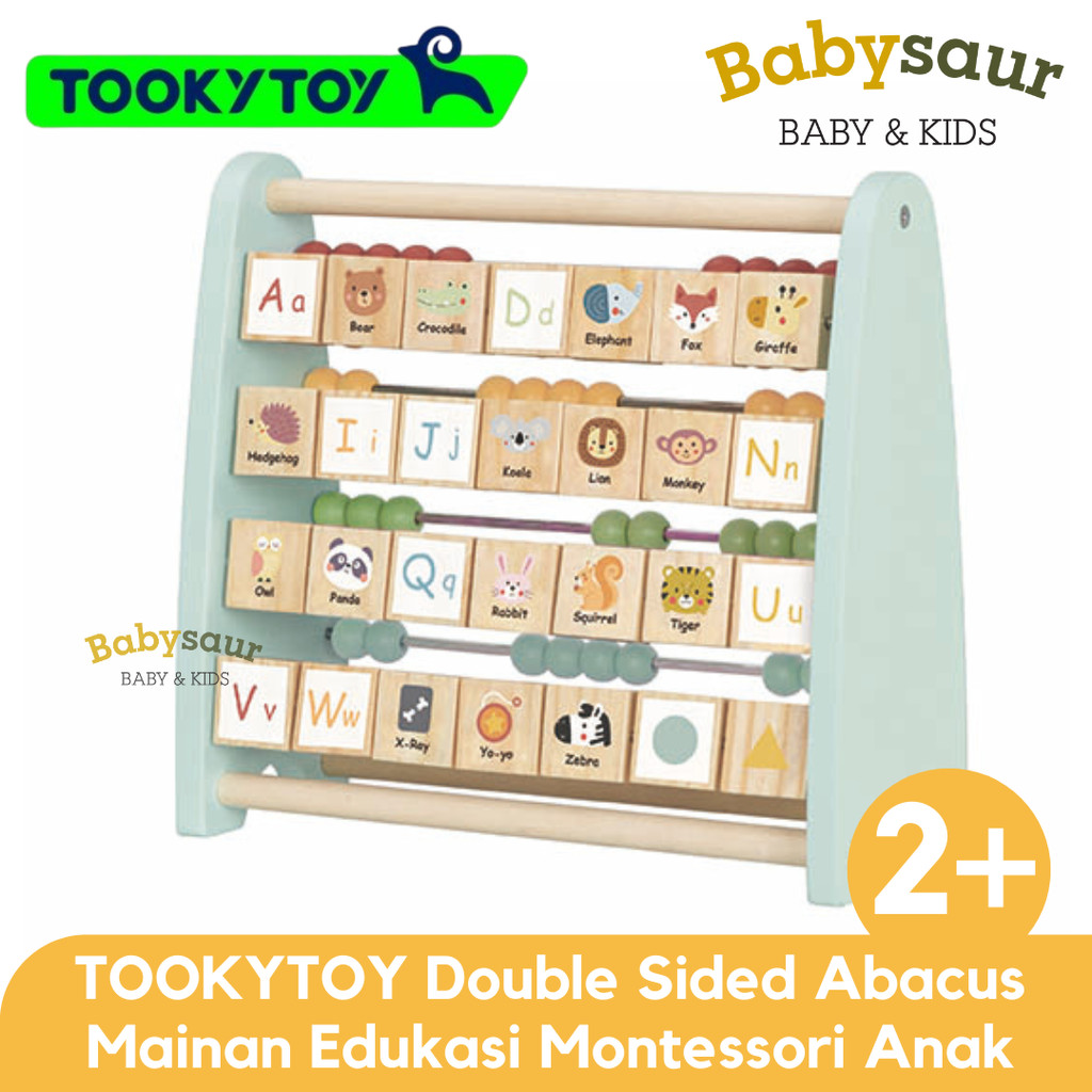 Jual TOOKY TOY Double Sided Abacus Wooden Toys Mainan Edukasi ...