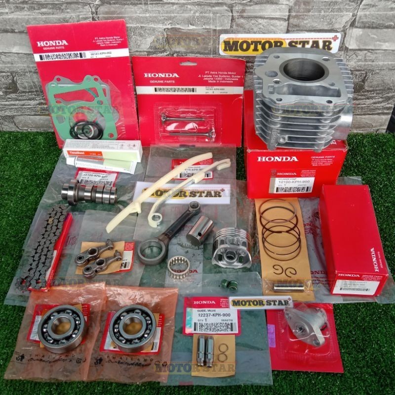 Jual Paket FULL SET Blok Seher KARISMA SUPRA X 125 KARBU SUPRA X 125R 125D KIRANA | Shopee Indonesia