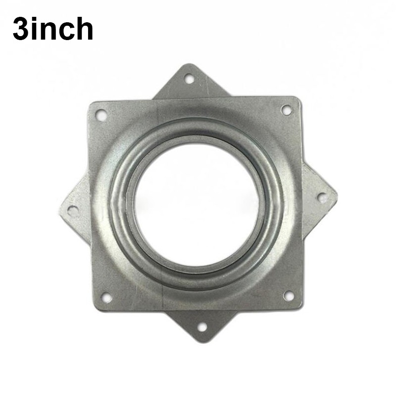 Jual 4/6 Inch Bearing Meja Putar / Braket Ring Besi Persegi /Klaher ...