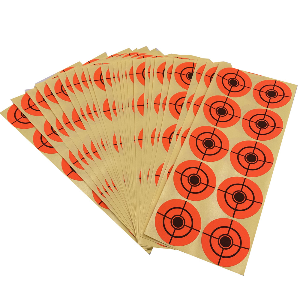 Jual 250 pack Self adhesive Target stickers for shooting | Shopee Indonesia