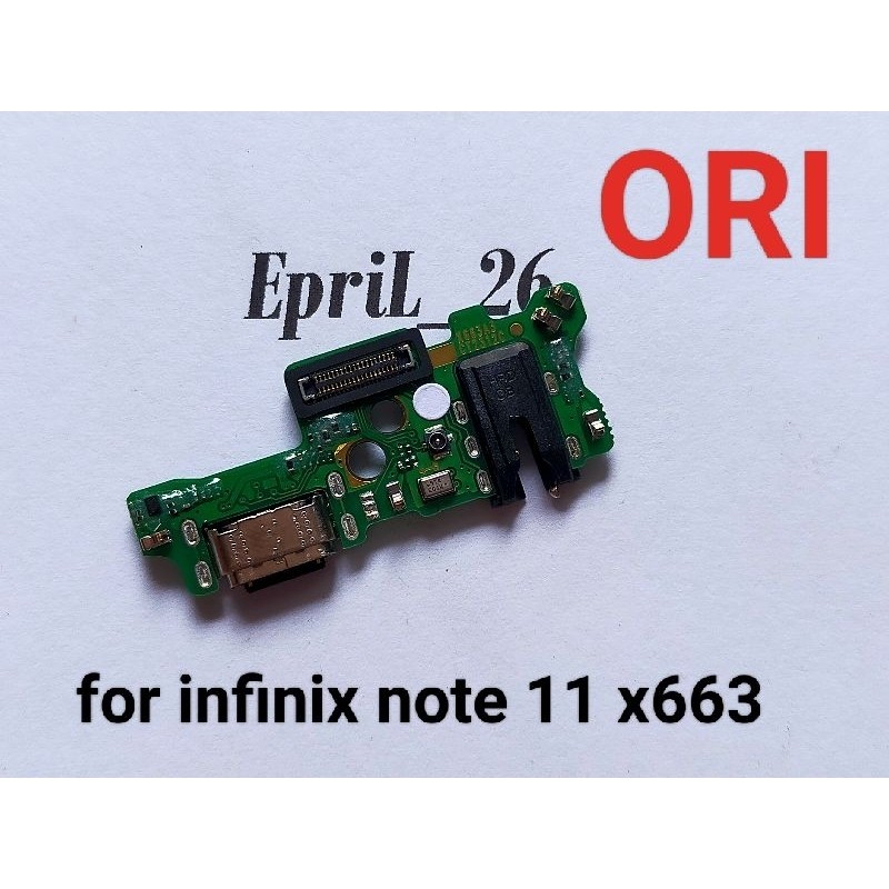 Jual CONNECTOR CHARGER INFINIX NOTE 11 X663 ORI FULL IC PAPAN KONEKTOR CAS PCB BOARD INFINIX ...