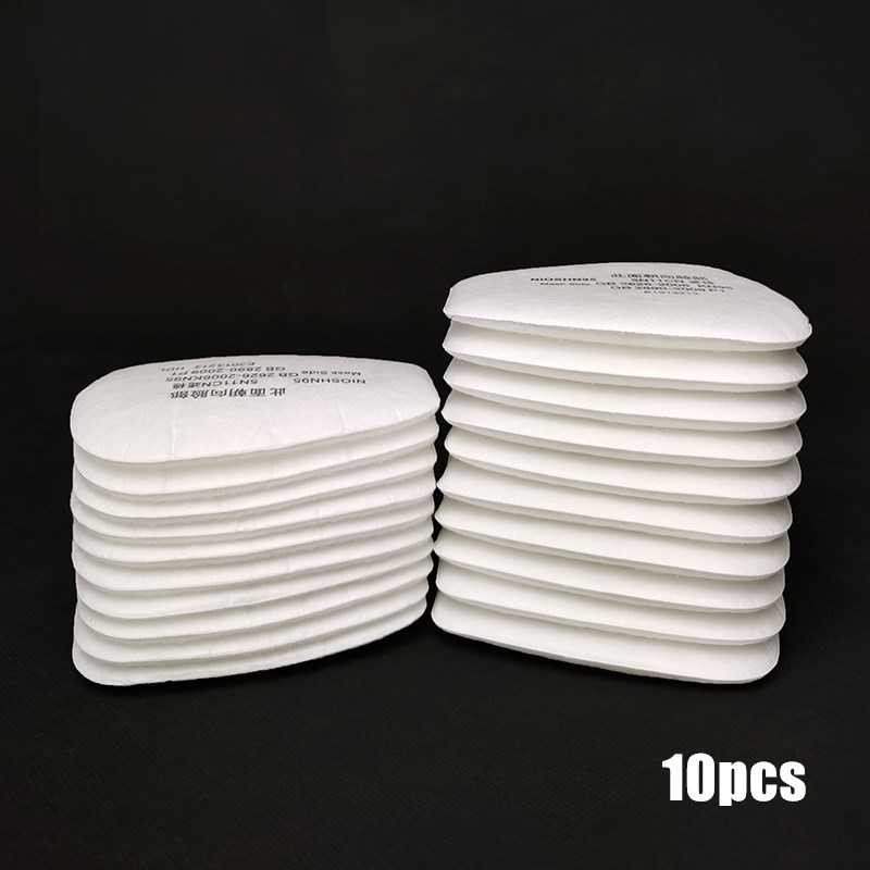 Jual Filter Masker Gas Respirator Cotton 6200 5N11 KN95 10 PCS - KA ...