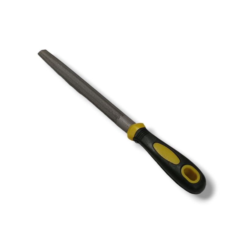 Jual Kikir besi setengah bulat gagang karet 8inch 200mm | Shopee Indonesia