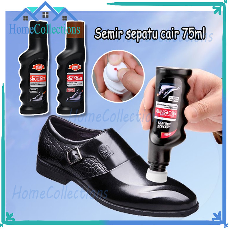 Jual Semir Sepatu Cair / Liquid Shoe Polish Premium / Semir Sepatu Cair ...