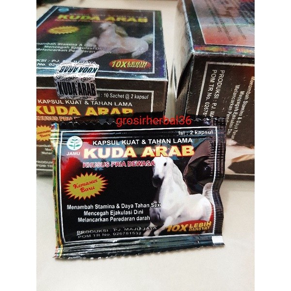 Jual BEST PROMO!!! Kuda Arab Kapsul Original Exp 2026 | Shopee Indonesia