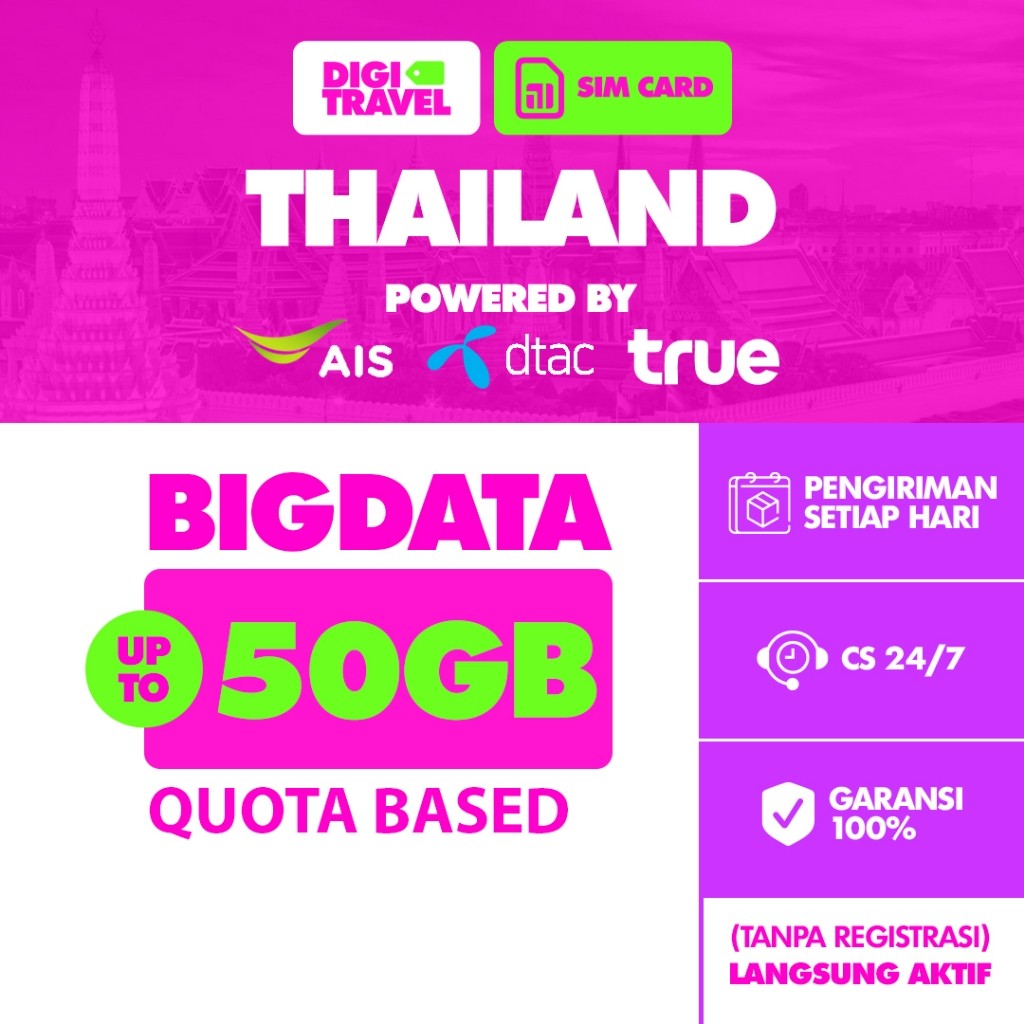 Jual Sim Card Thailand AIS Kuota | Simcard Thailand Bisa Telfon dan SMS ...