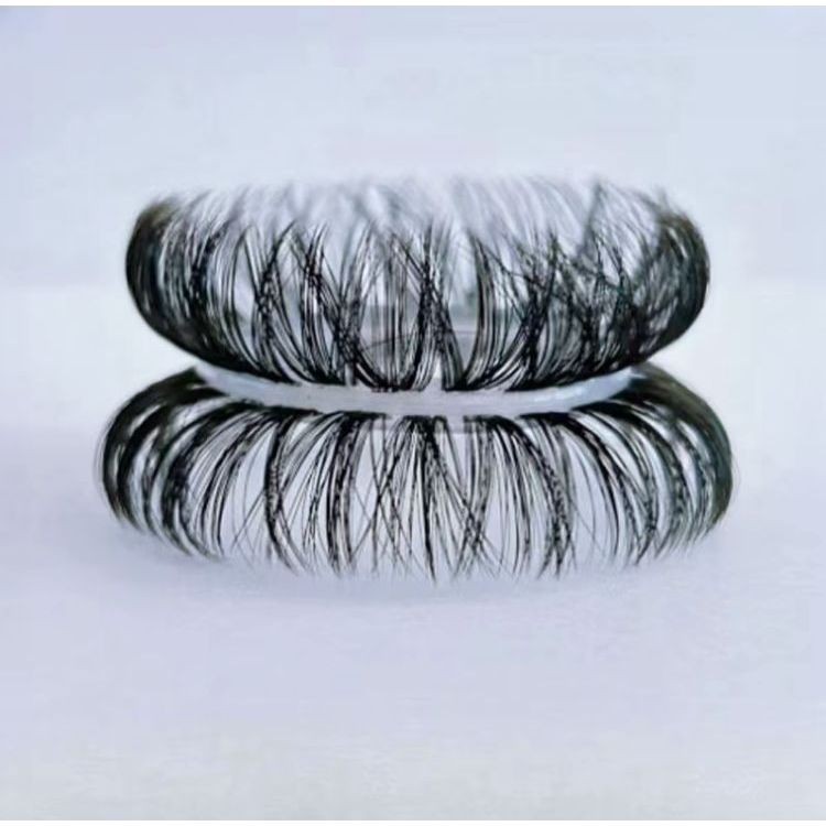 Jual New-161 mainan mata rambut berganda, mata biri biri, ekor kuda ada ...